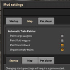 Automatic Train Painter - Factorio Mods