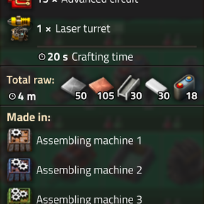 Laser turret 2 - Factorio Mods