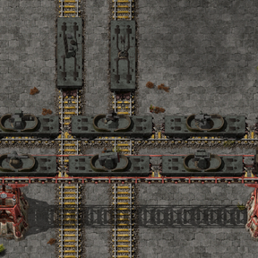 Armored Train (Turret Wagons) - Factorio Mods