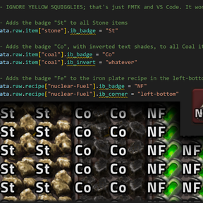 Icon Badges - Factorio Mods