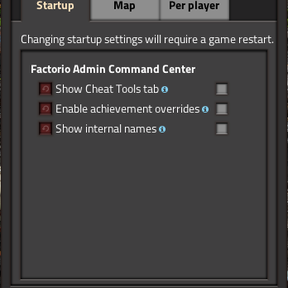 Factorio Admin Command Center - Factorio Mods